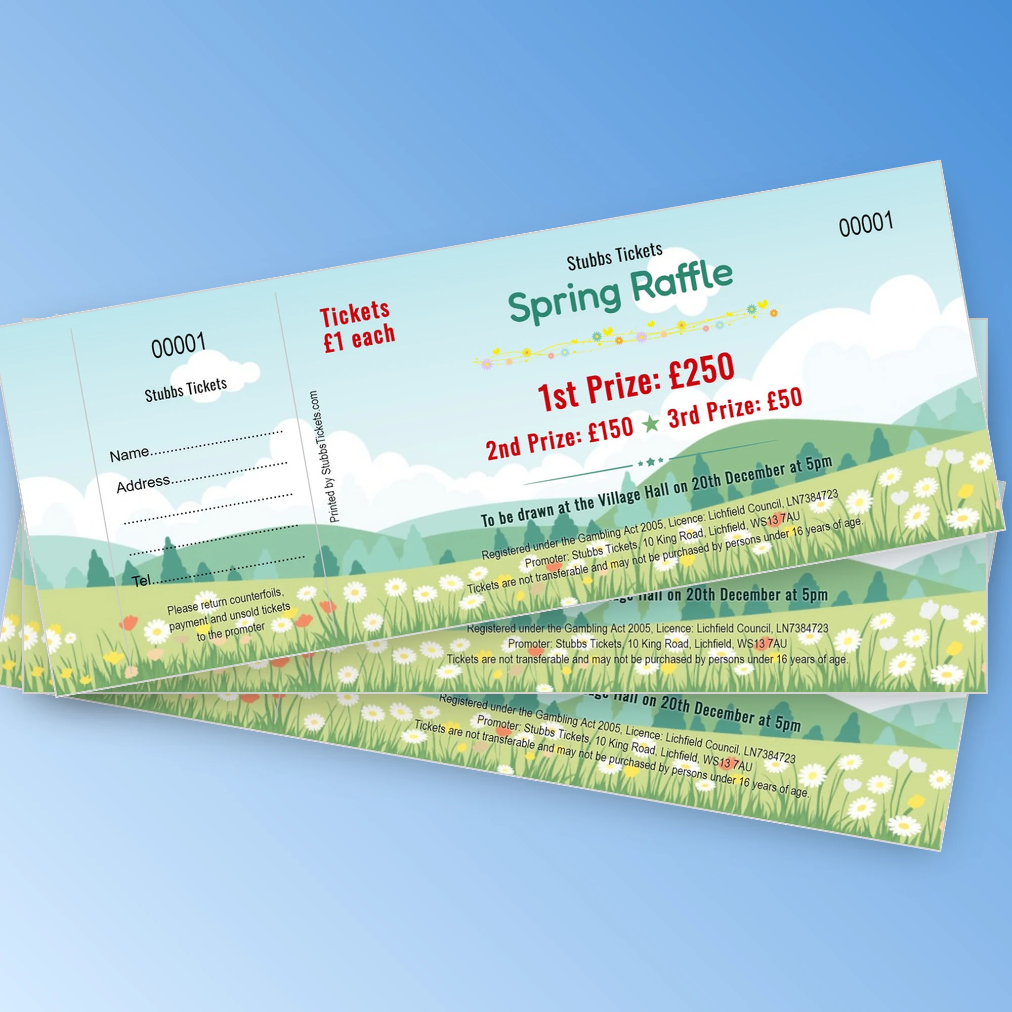 Raffle Tickets | Raffle Ticket Designs & Templates