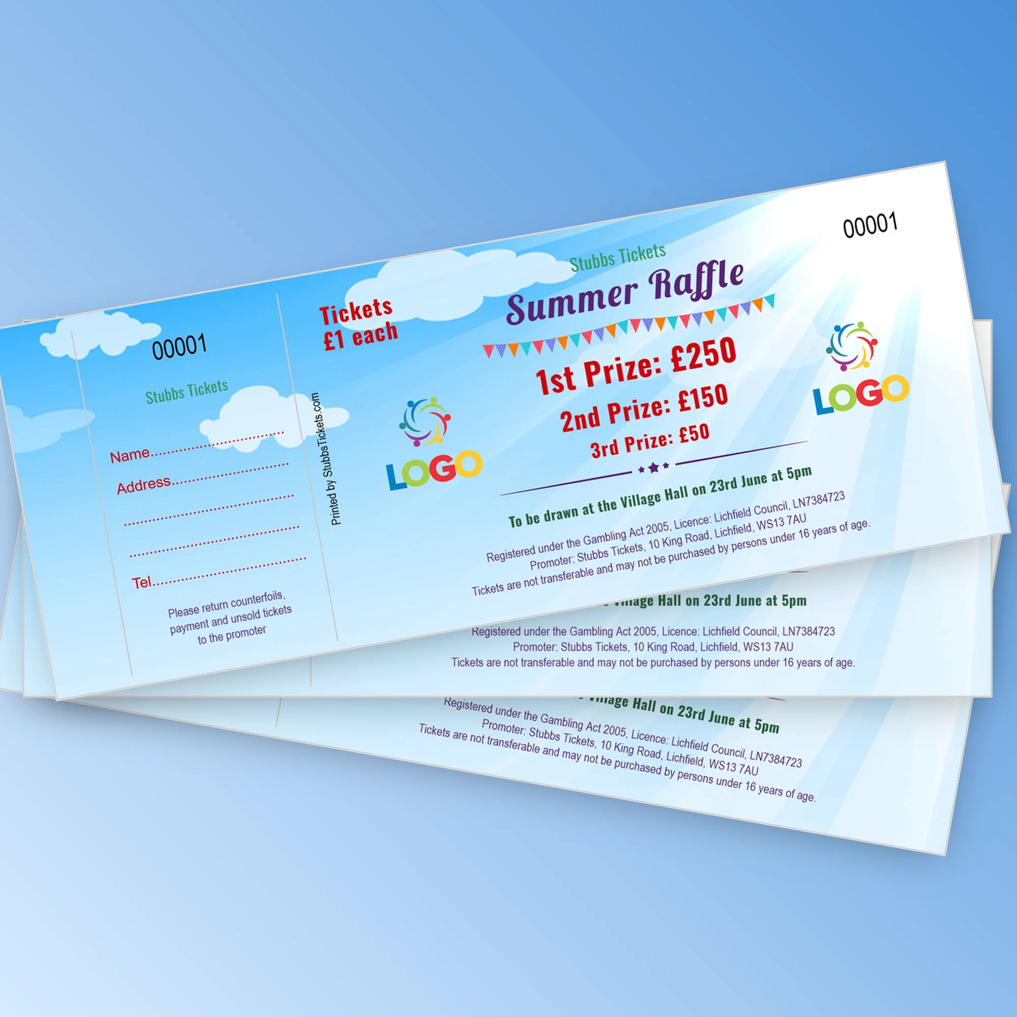 Raffle Tickets | Raffle Ticket Designs & Templates