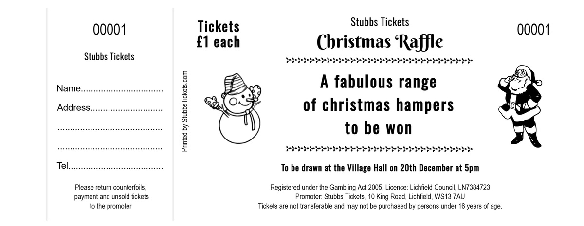 Raffle Tickets – Page 2 | Stubbs Tickets