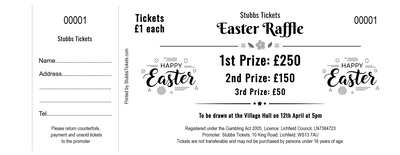 Easter Raffle Tickets - Standard